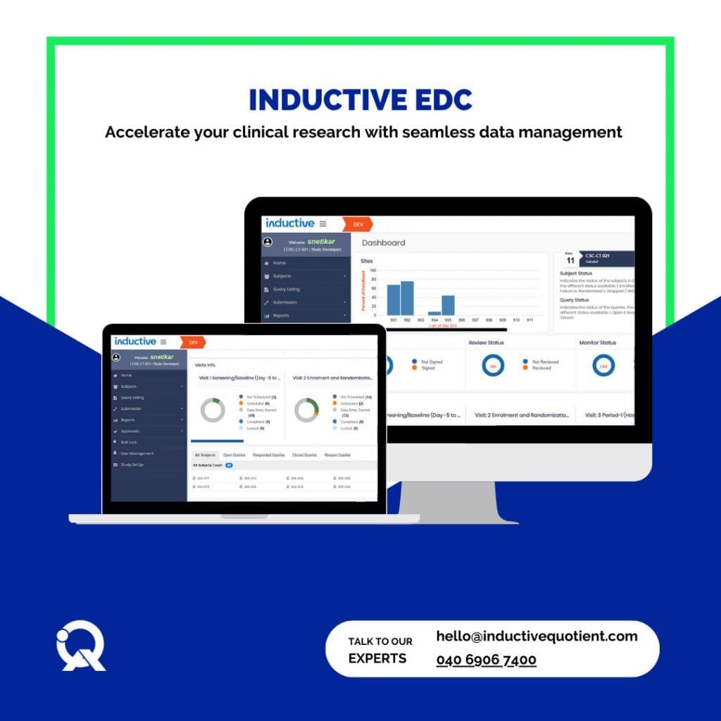 Inductive EDC Solution for clinical trials